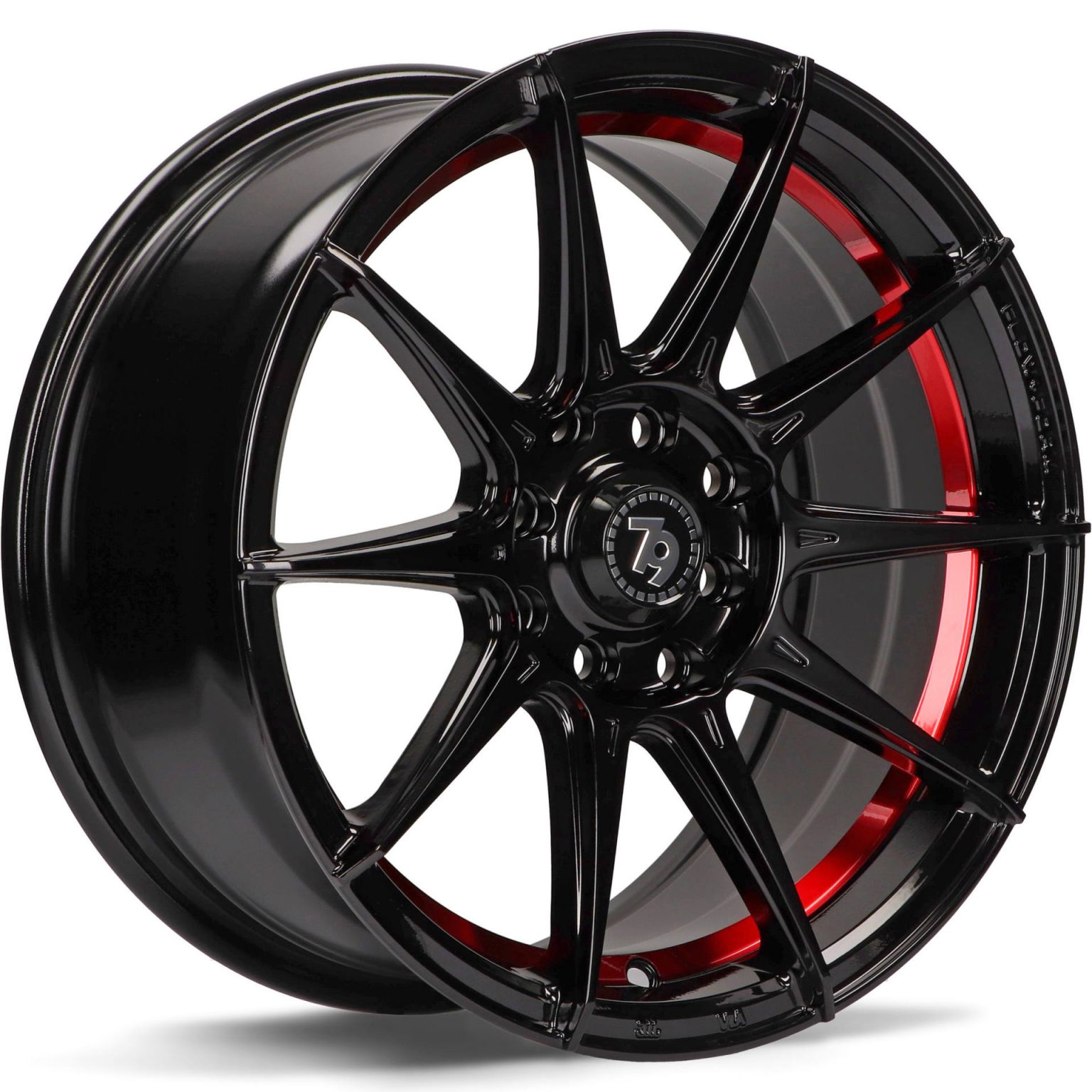seventy9 SCF-F 15x7 black / red - Alufelge.hr