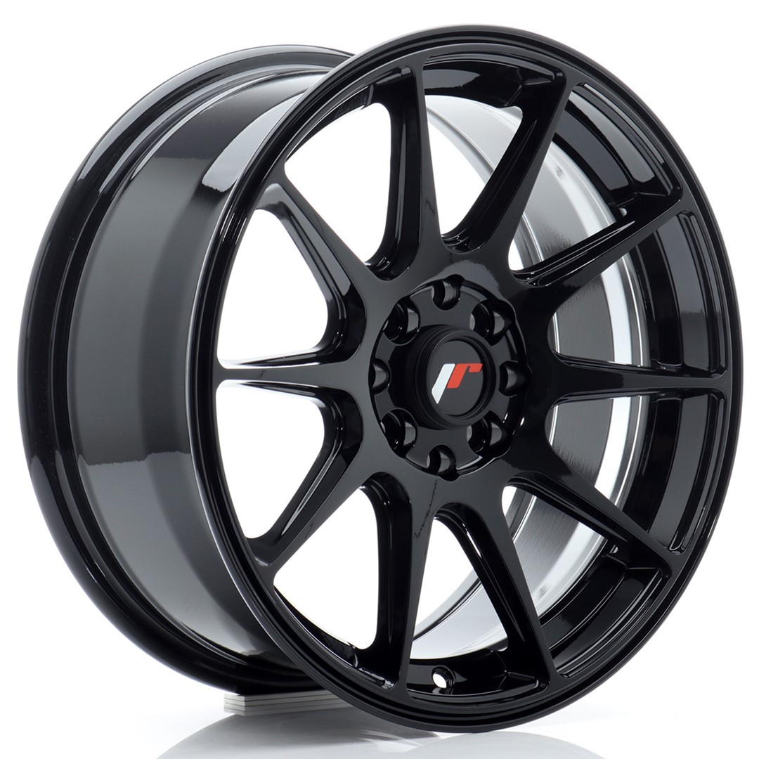 JR Wheels JR11 16x7 ET30 4x100/114 Gloss Black - Alufelge.hr