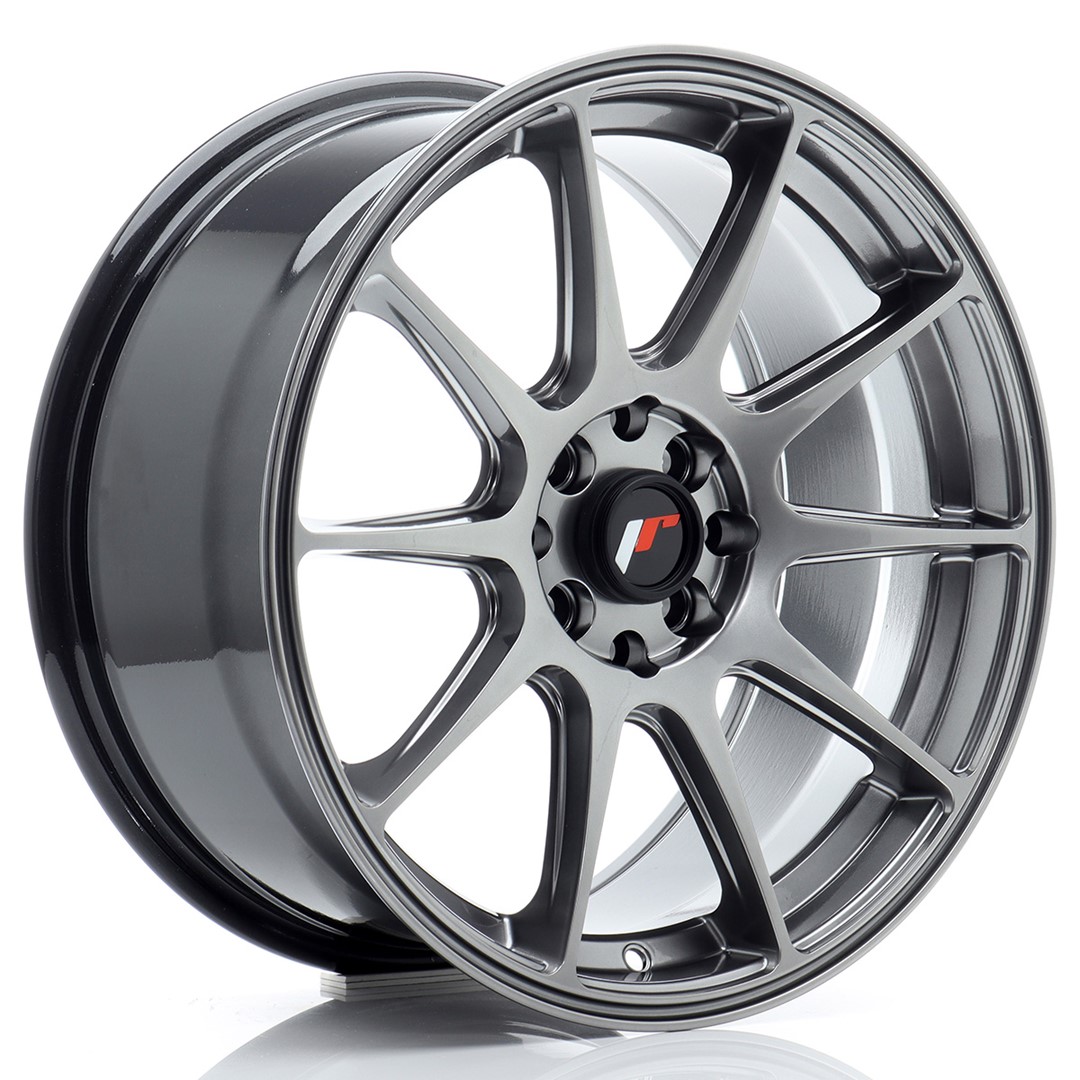 JR Wheels JR11 17x8 ET25 4x100/108 Hyper Black - Alufelge.hr