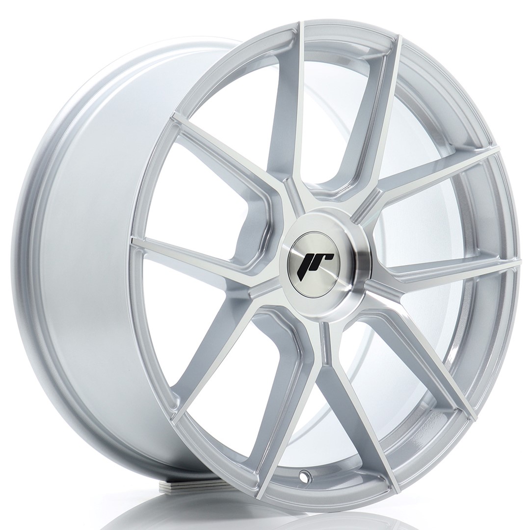JR Wheels JR30 18x8 ET20-40 BLANK Silver Machined Face - Alufelge.hr